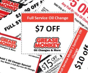 Grease Monkey Oil Change Coupons and Price 2025 | Car Service Land
